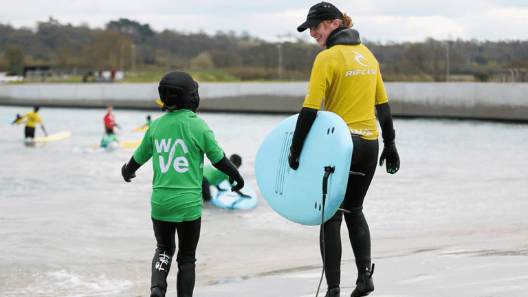 Little Rippers Surf Lesson (ages 4-12) - The Wave Bristol